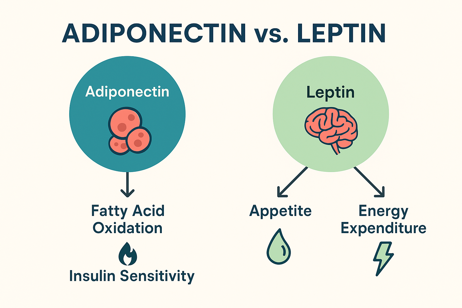 Adiponectin vs Leptin: Key Metabolic Hormones Explained – Superfood Science